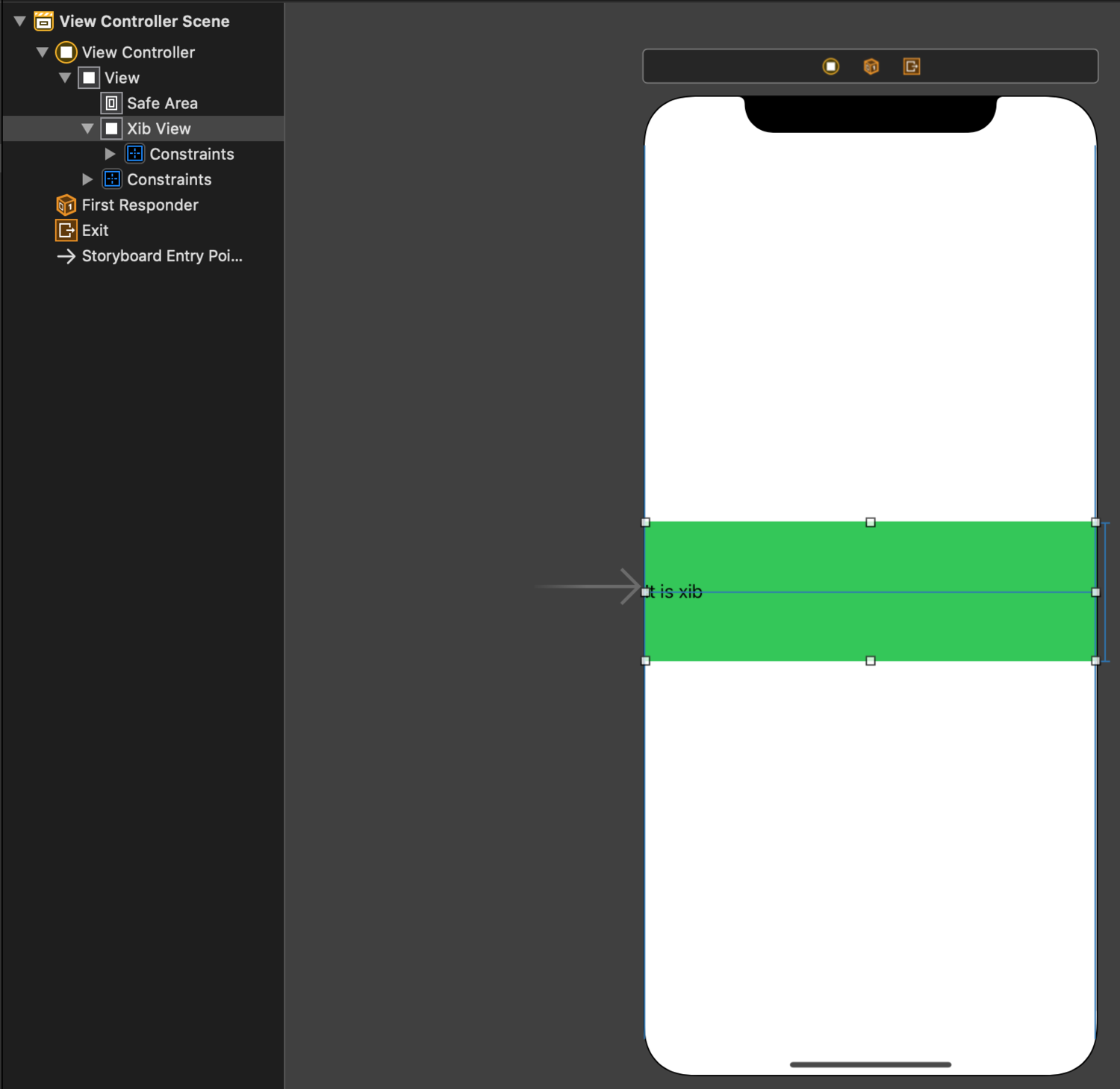How to render xib on Storyboard? – Shawn